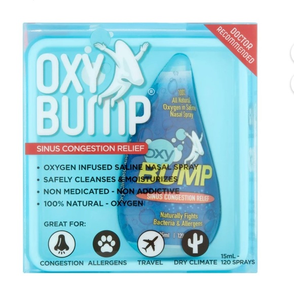 Oxy Bump | Bath & Body | Oxy Bump Sinus Congestion Relief Oxygen ...